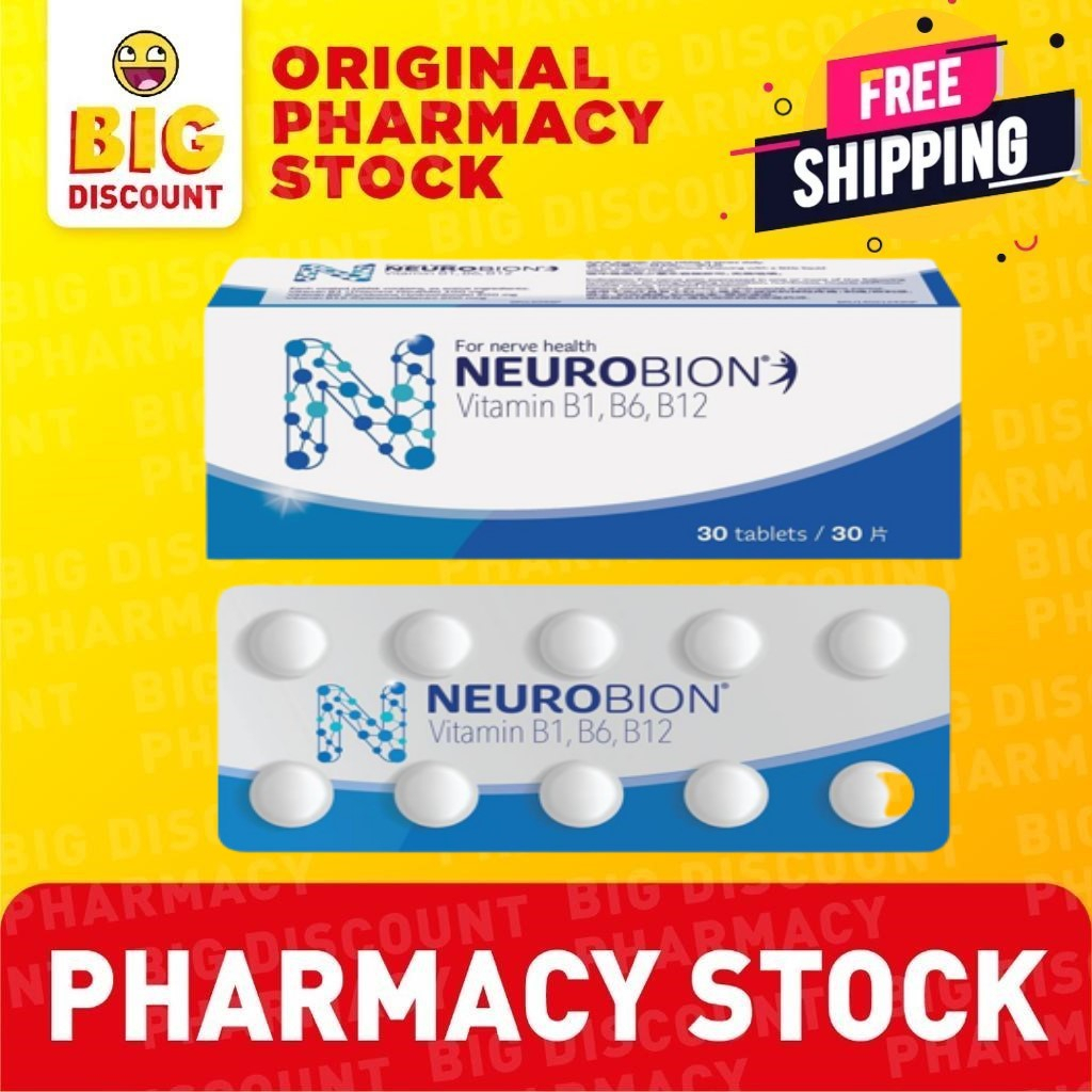 Neurobion Vits B1+B6+B12 Nerve Health Supplement (10s/60s) | Shopee ...