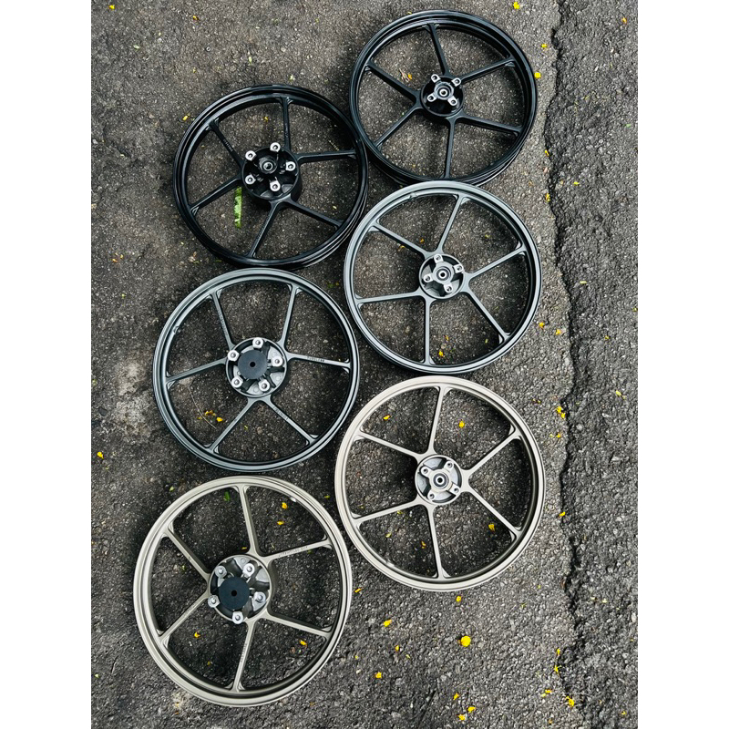Sport Rim 6Batang Yamaha Y15 V1 V2 Y16 L135 4S 5S RSX RS150 X46 1.6/1.6 ...