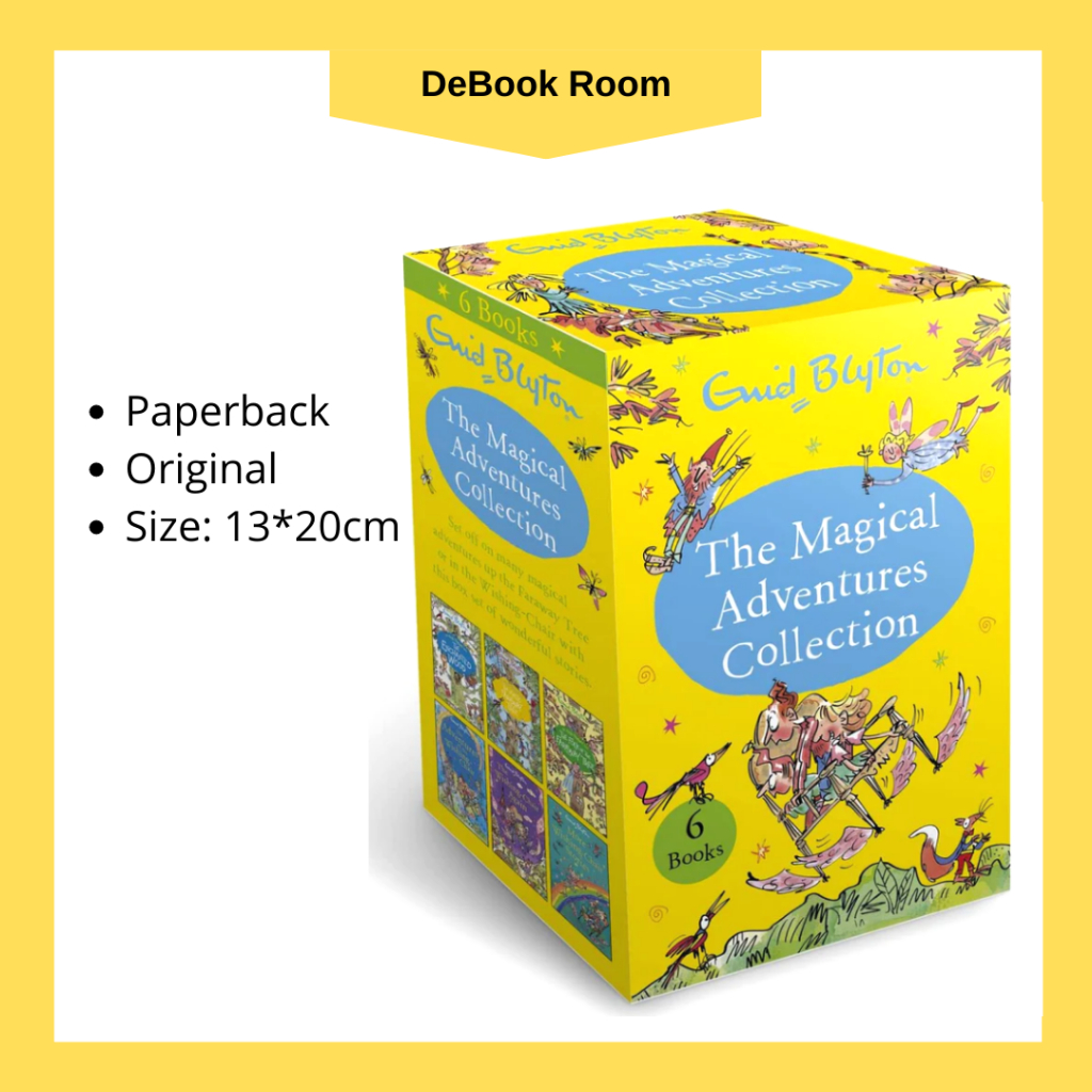 The Magical Adventures Collection 6 Book Boxed Set by Enid Blyton ...