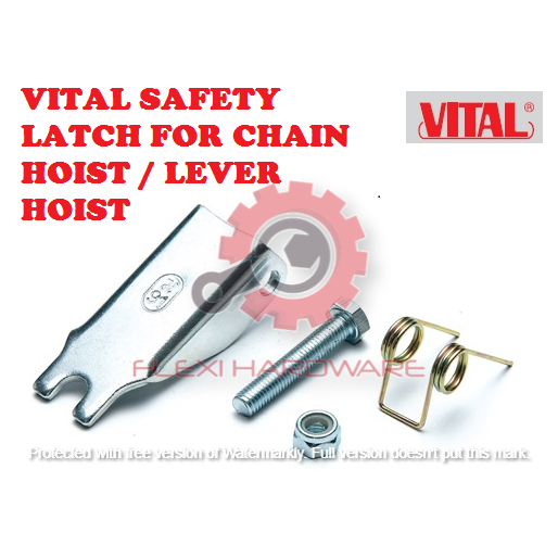 Vital Safety Latch For Chain Block / Lever Block / Chain Hoist / Lever ...