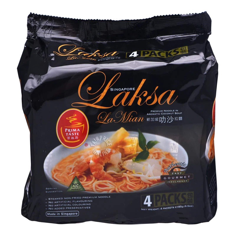 Top 1 Instant Noodle Award Prima Taste La Mian Ramen Premium Instant ...