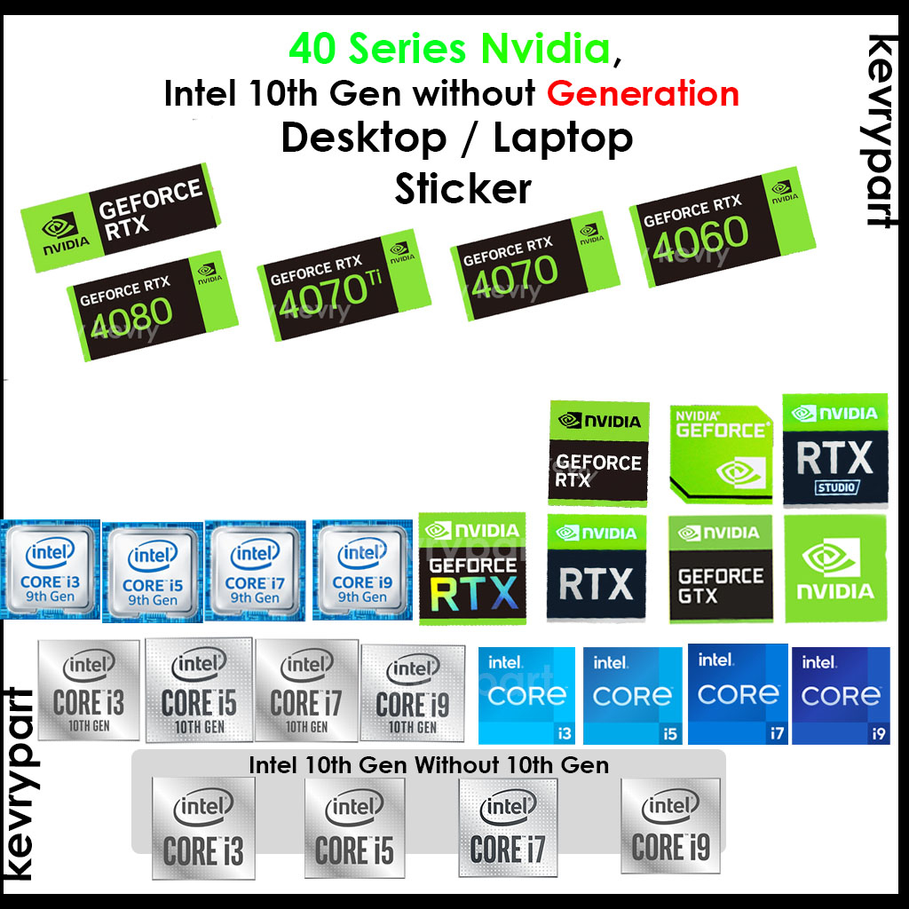 Intel Core i7, i7 11th Gen, i9 10th Gen Nvidia Geforce RTX GeForce G ...