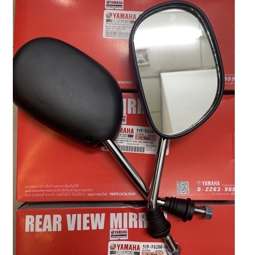 OFFER YAMAHA SIDE MIRROR CHROME BLACK Y15 LC135 NVX155 SRL115 SRL110 ...