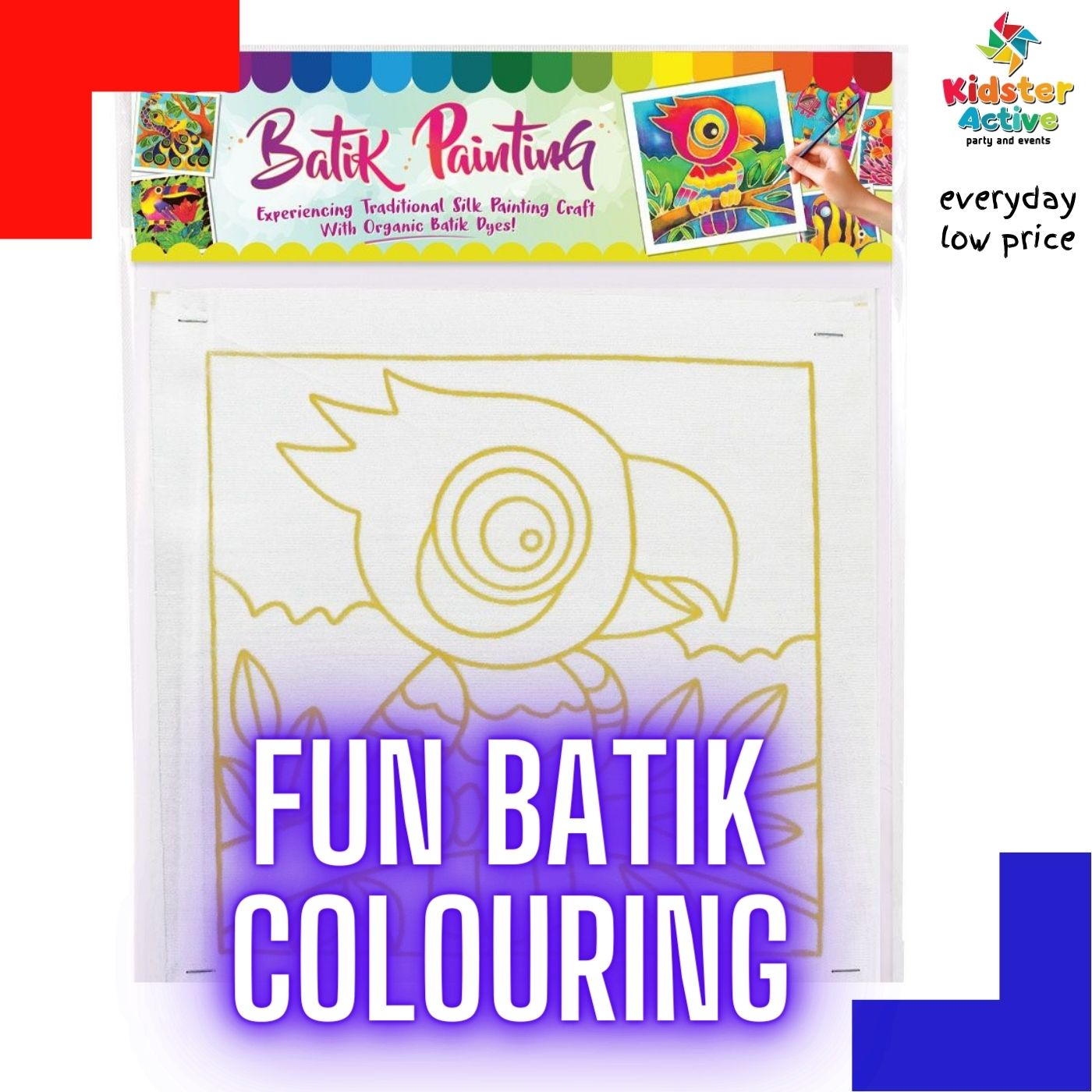 Batik Painting - Kit - Design A (Loose/Kit) | Shopee Singapore