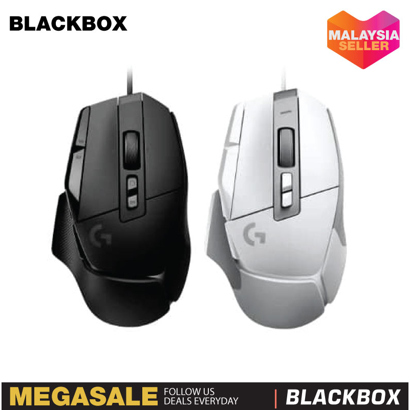 Logitech G502 X Wired Gaming Mouse Black / White | Shopee Singapore