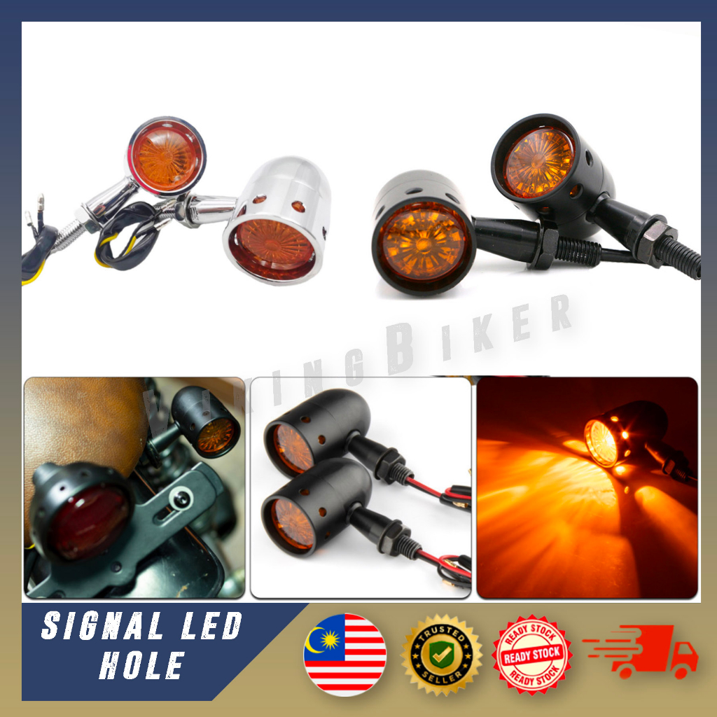 ( SHIPPING IN 24HOUR ) TURN SIGNAL LED SOLID HOLE LAMPU SIGNAL ...