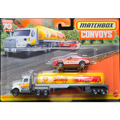 Matchbox Western Star 49X, 2019 Ford Mustang "Shell Oil" (2023 MBX ...