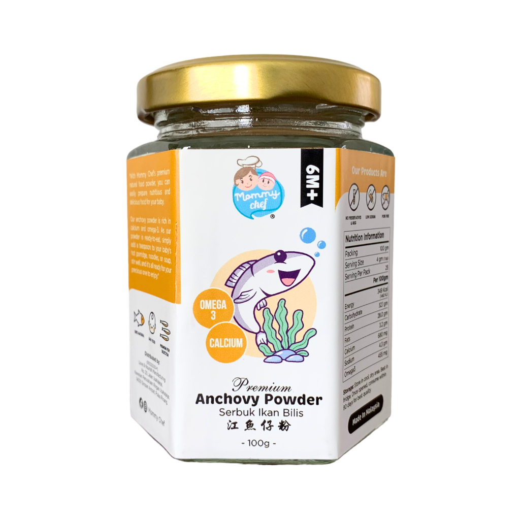 Mommy Chef Premium Anchovy Powder 6m+ (100g) | Shopee Singapore