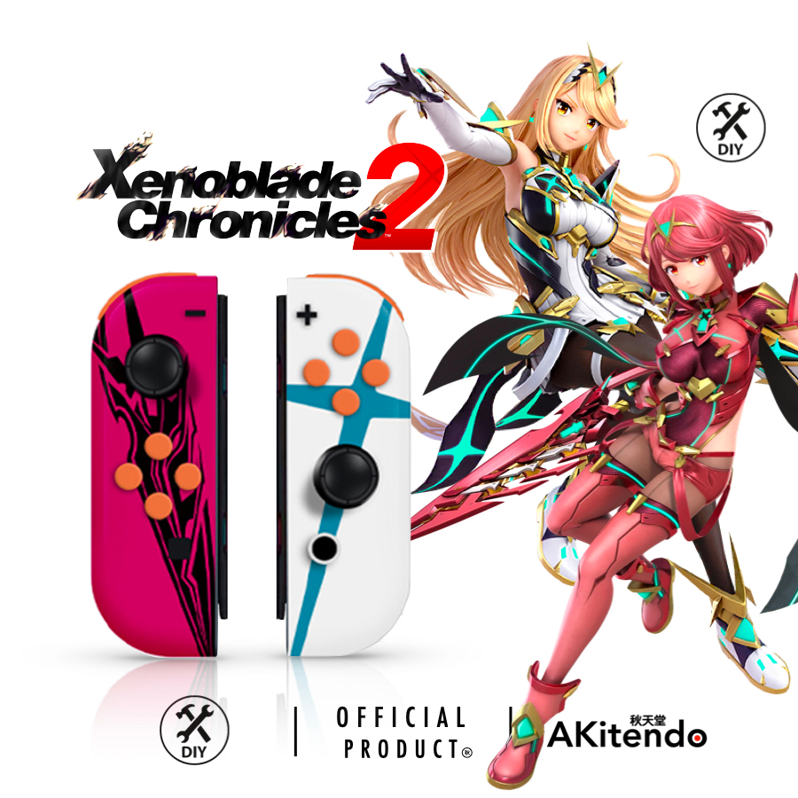Nintendo Switch DIY JoyCon Shell Xenoblade Chronicles 2 High Quality ...