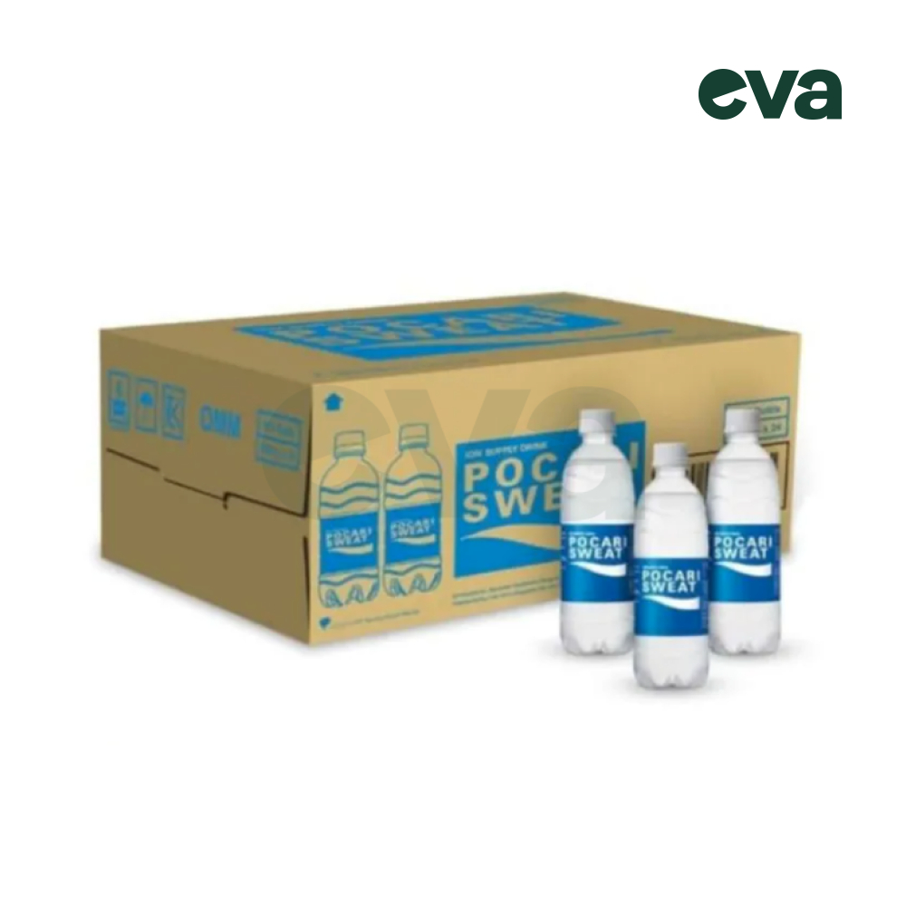 (IDN MADE) POCARI SWEAT ION SUPPLY DRINK 350ML X 24 BOTTLES (HALAL ...