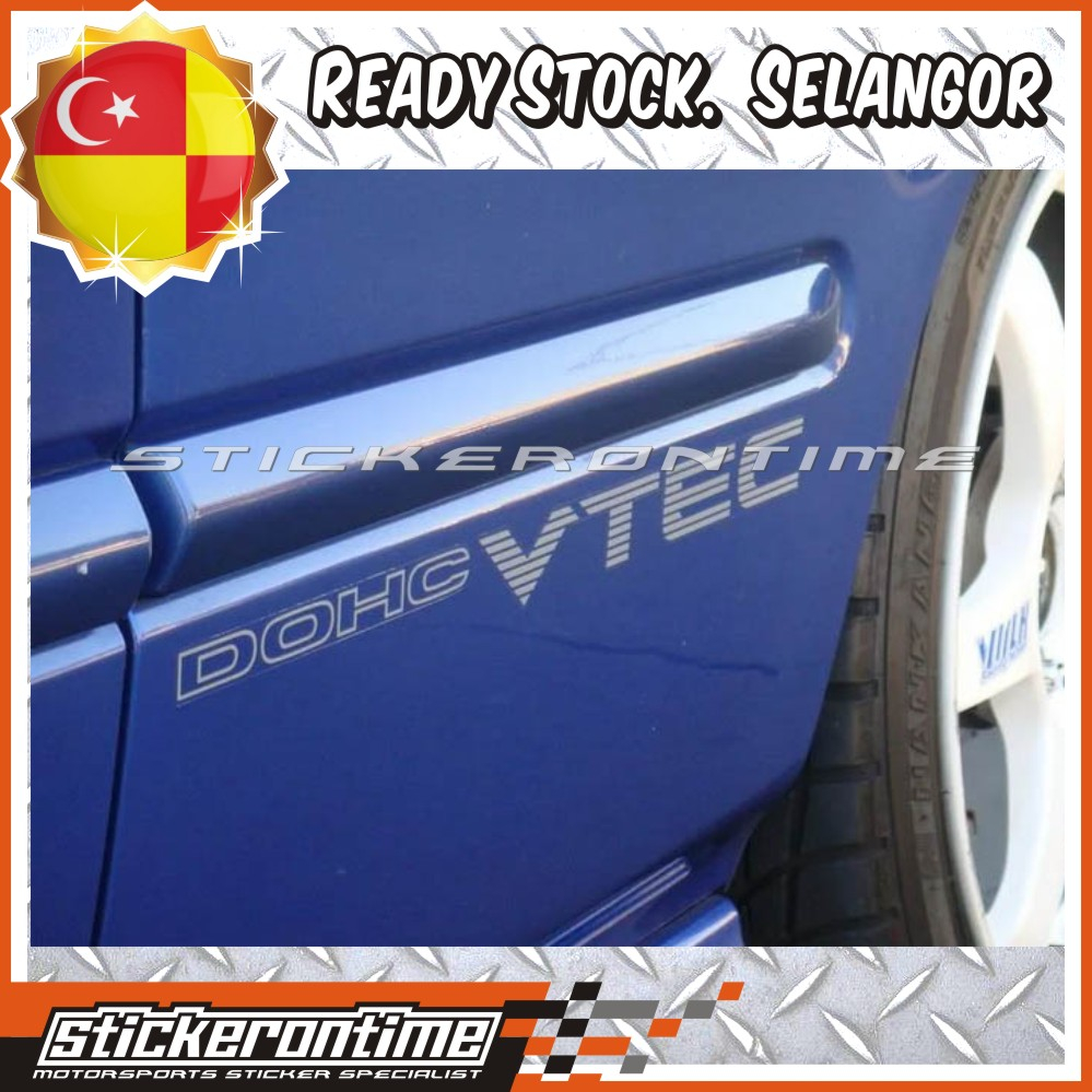Car Side Door Sticker Honda EG EK VTEC DOHC CIVIC EK9 MUGEN SPORT ...