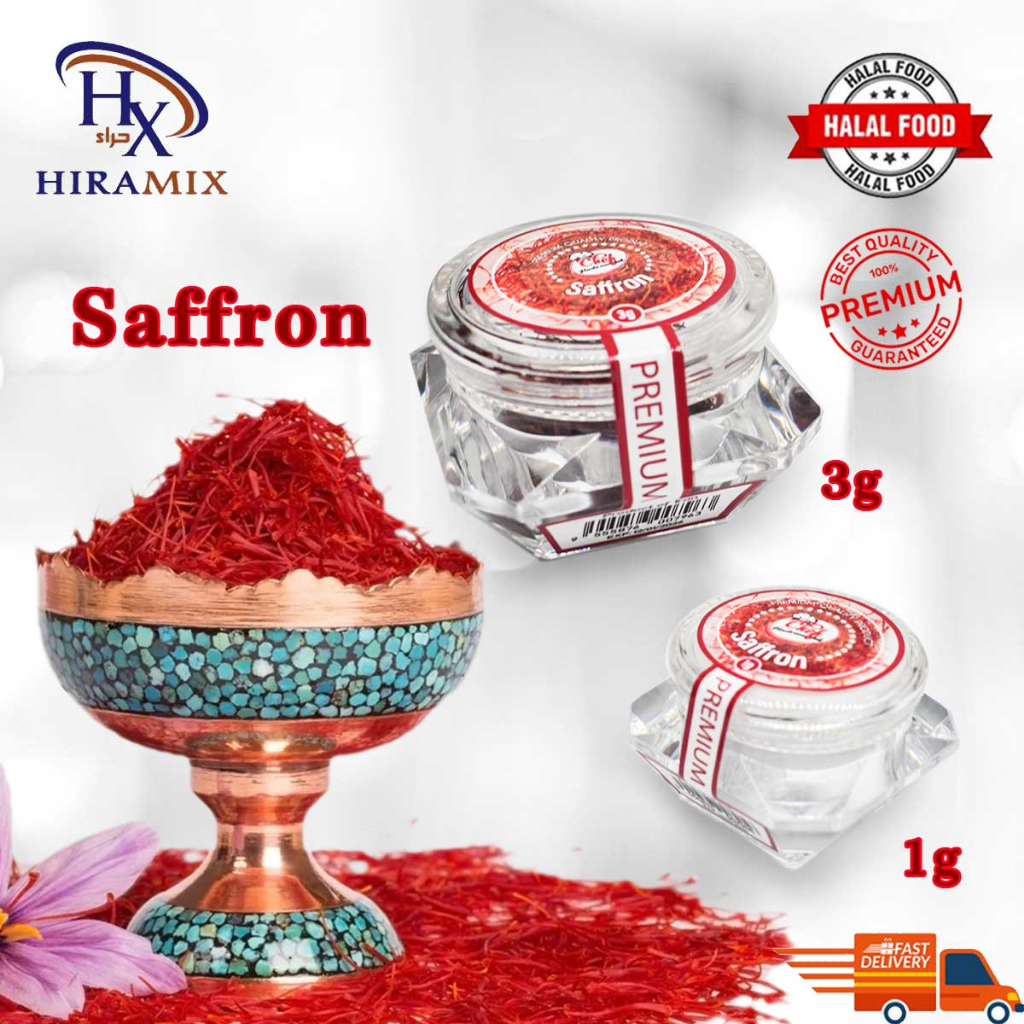 Chef Hadramout Saffron Grade AAA High Quality | Saffron 1g / 3g ...