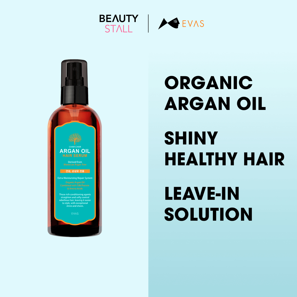 EVAS Char Char Argan Oil Hair 200ml | Intensive Repair & Shine Anti ...