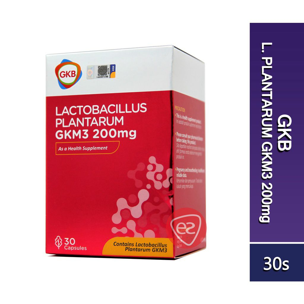 GKB Lactobacillus Plantarum GKM3 200mg 30'S| Lose Belly Fat | Weight ...