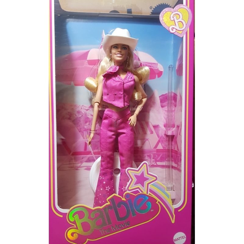 Mattel Barbie The Movie Western Outfit With Cowboy Hat | Shopee Singapore