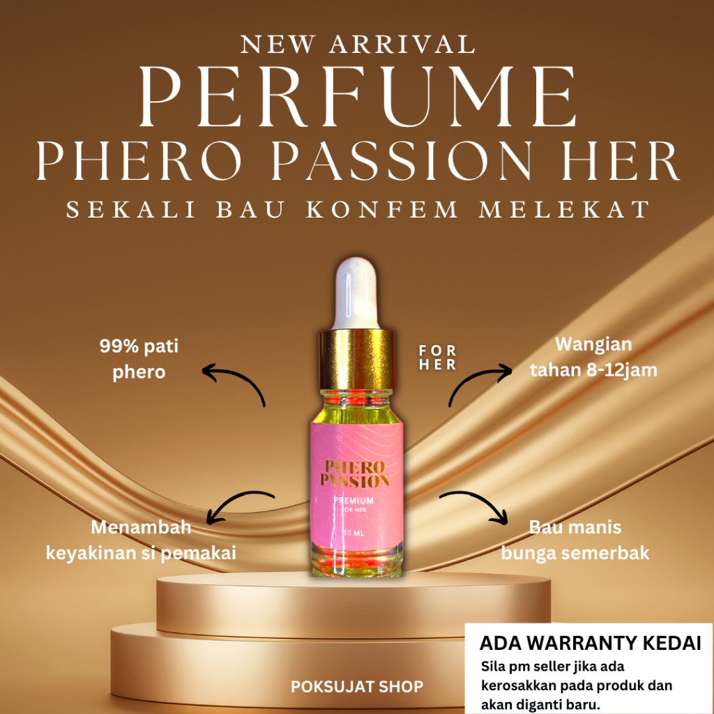 Phero Passion Perfume For Women - Men's Charm Perfume - Pati Pheromone ...