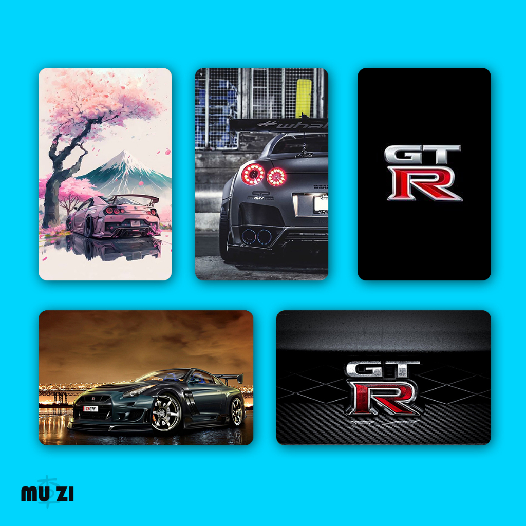 GTR TnG Card STICKER NFC STICKER Waterproof Thick Hard Material GTR ...