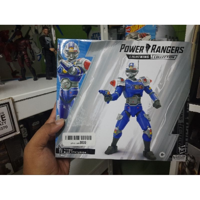 Lightning Collection Power Rangers Turbo Blue Senturion ( BOX DENT ...