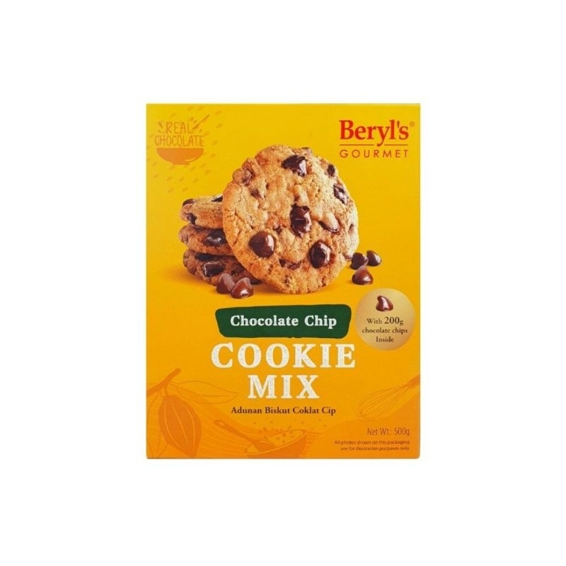 Beryl's Gourmet Chocolate/ Cookie / Brownies Mix 500g | Shopee Singapore