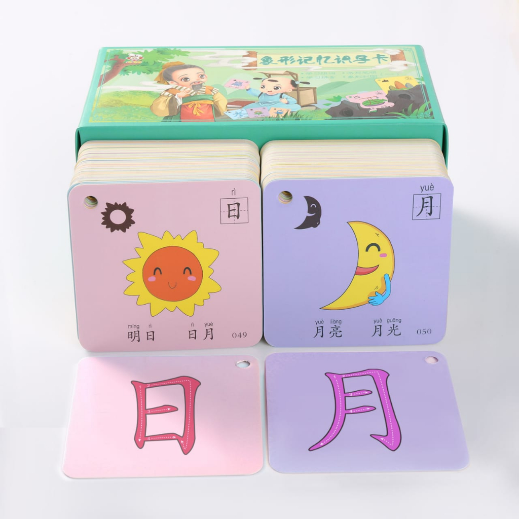 260 Words Flash Card for Kids | Mandarin Early Learning Card | Chinese ...