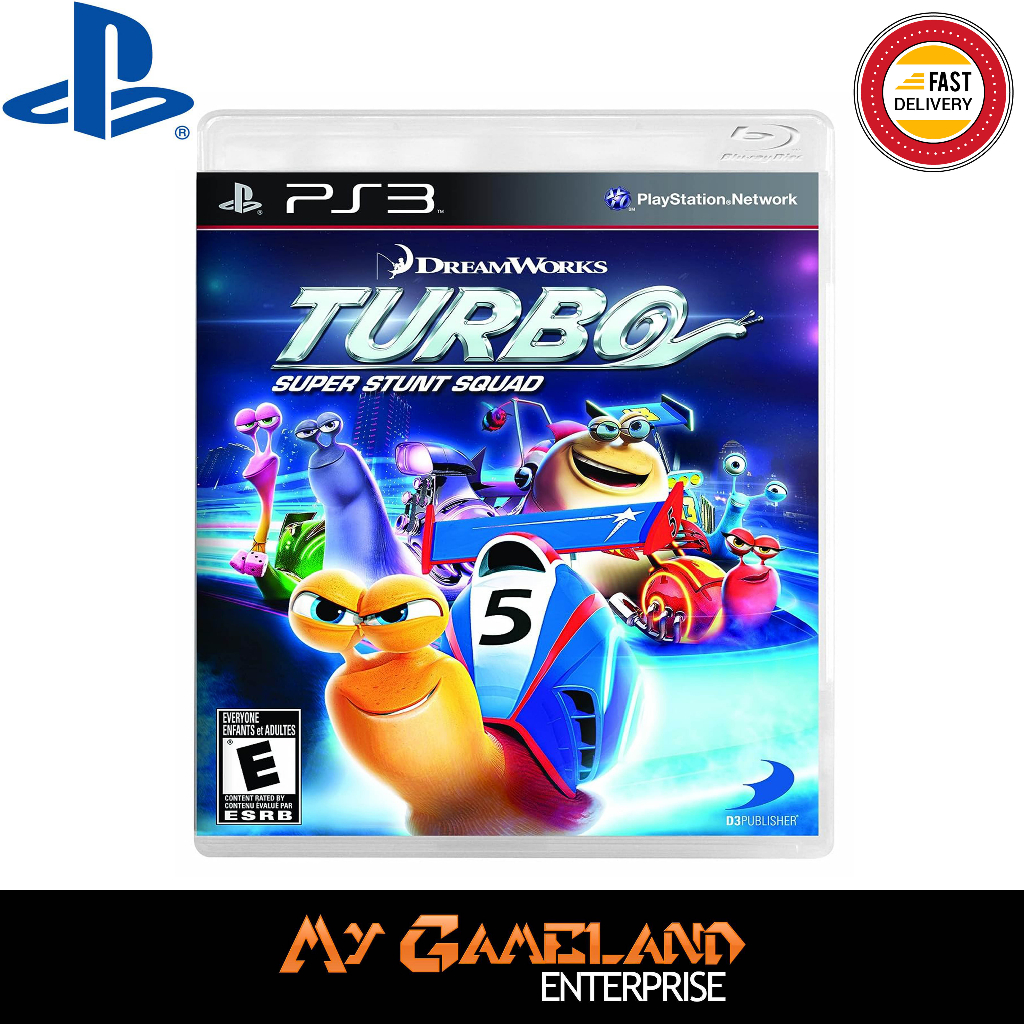 PS3 Turbo Super Stunt Squad (R1)(English)(BRAND NEW) | Shopee Singapore