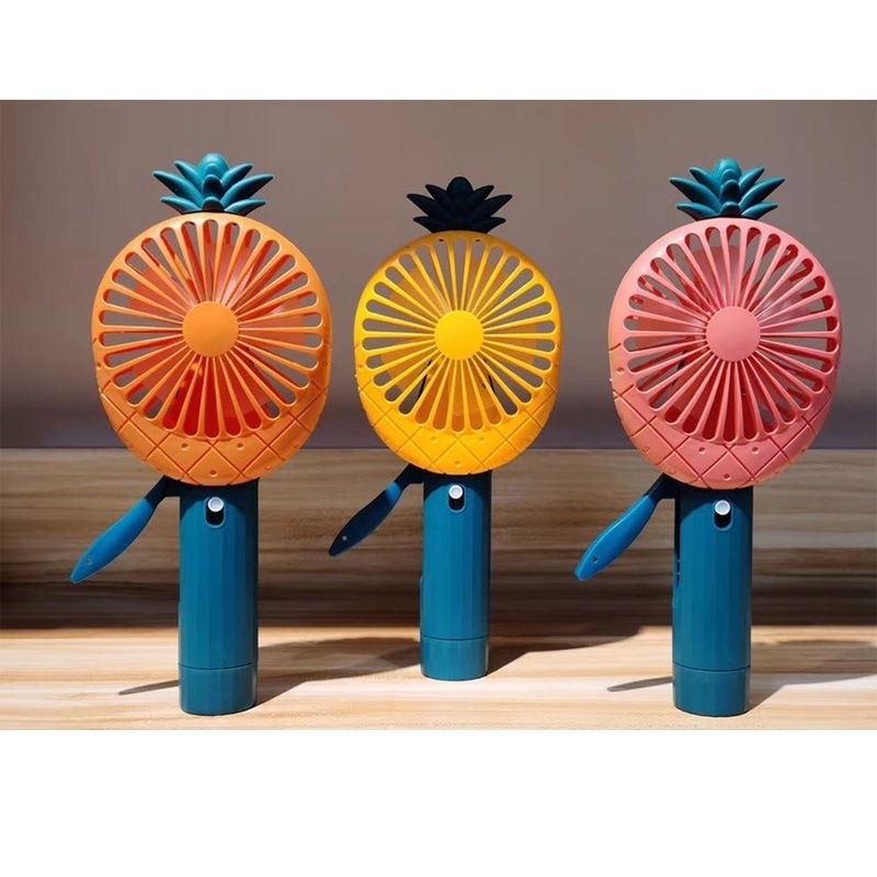 Pineapple Design Hand Pressure Fan Manual Handing Fan Hand Pressure ...