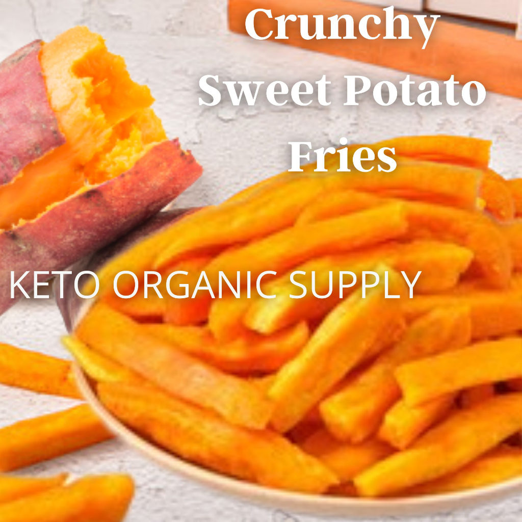 Sweet Potato Fries Snack 100g - 500g 红薯/地瓜条 | Crispy & Crunchy Healthy ...