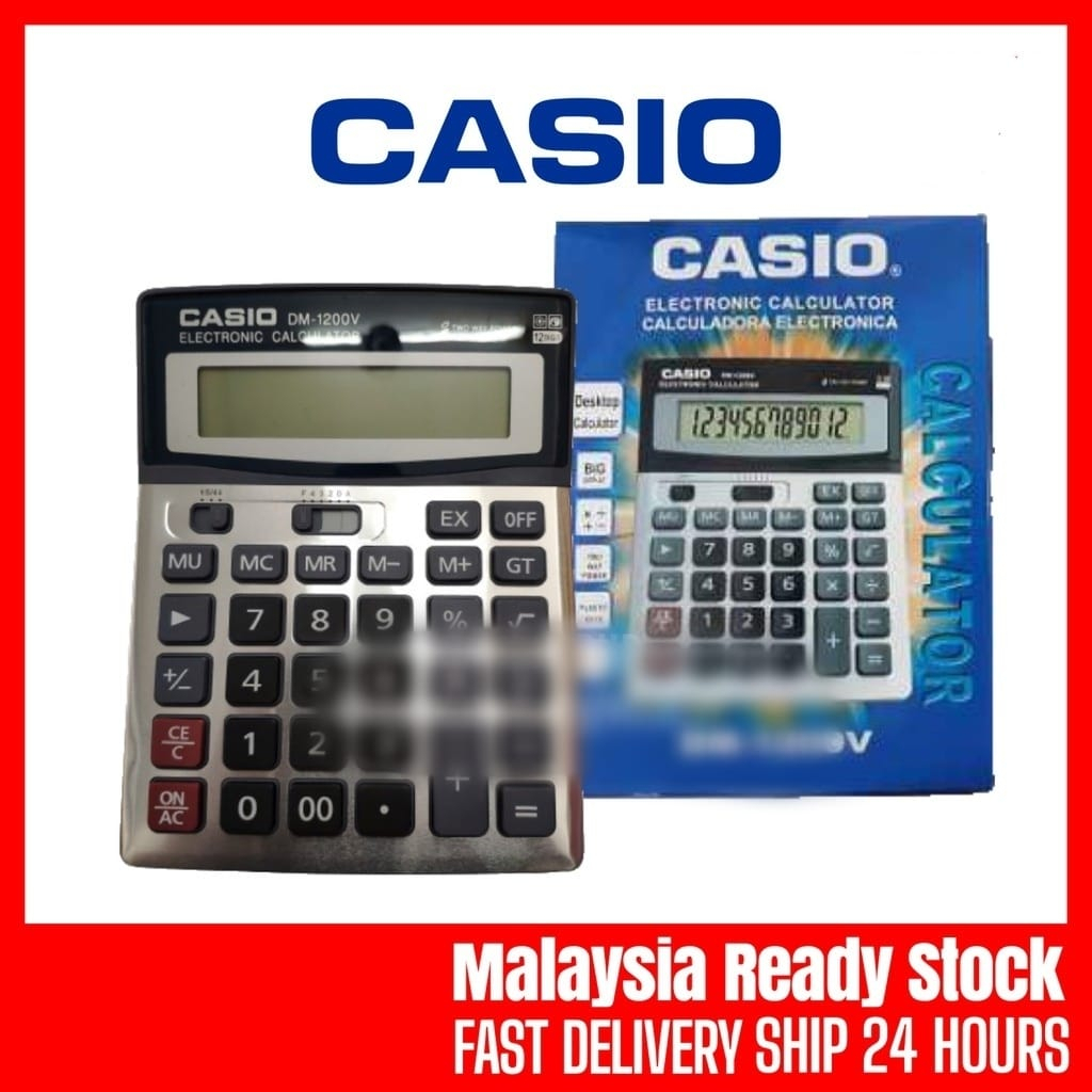 CASIO CANON CITIZEN Electronic Calculator 12 Digital Big Display ...