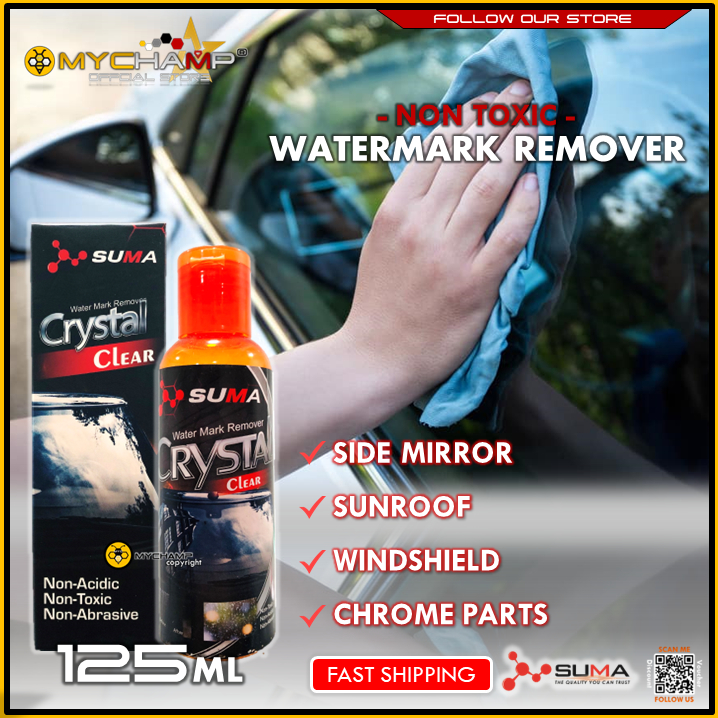 SUMA CRYSTAL CLEAR CAR WATERMARK REMOVER -125ml | Shopee Singapore