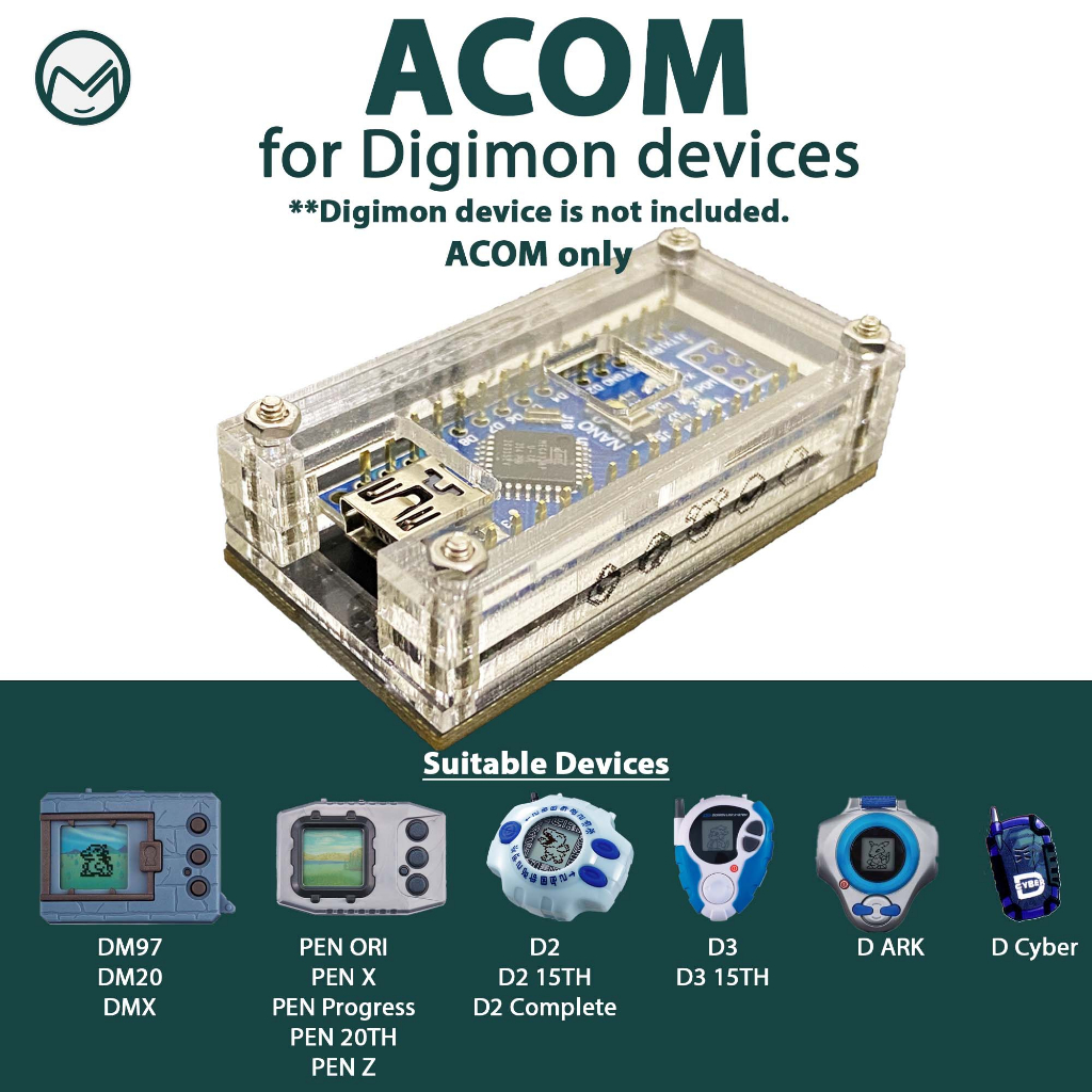 Digimon Alpha Com ACom for Digivice Vpet Pendulum | Shopee Singapore