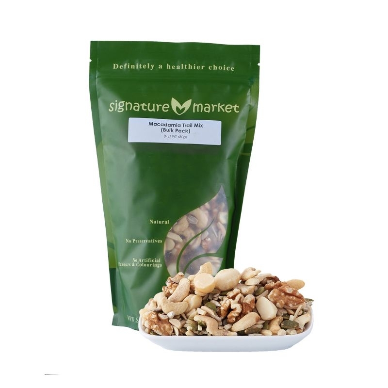 Signature Market Macadamia Trail Mix (Bulk Pack) (450g) | Shopee Singapore