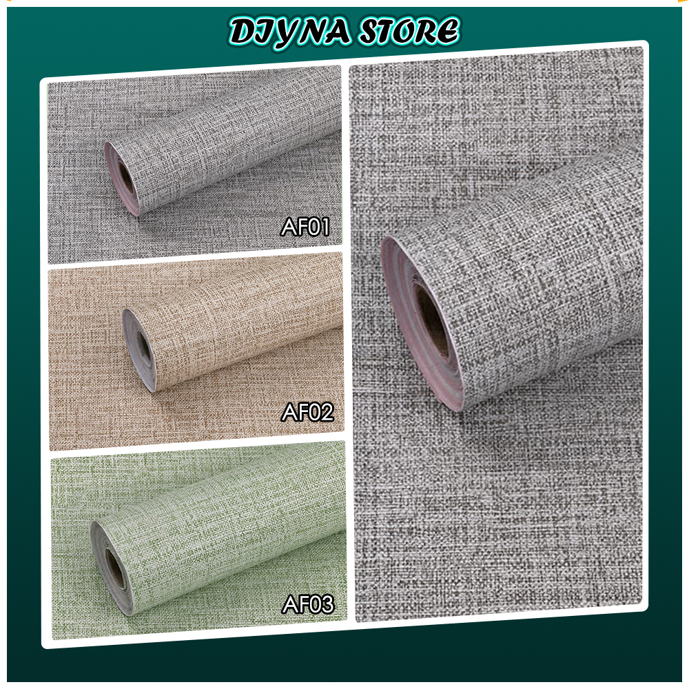 Wallpaper PVC 45cm x 10m Wallpaper Kertas Dinding Design Fabrik Wall ...