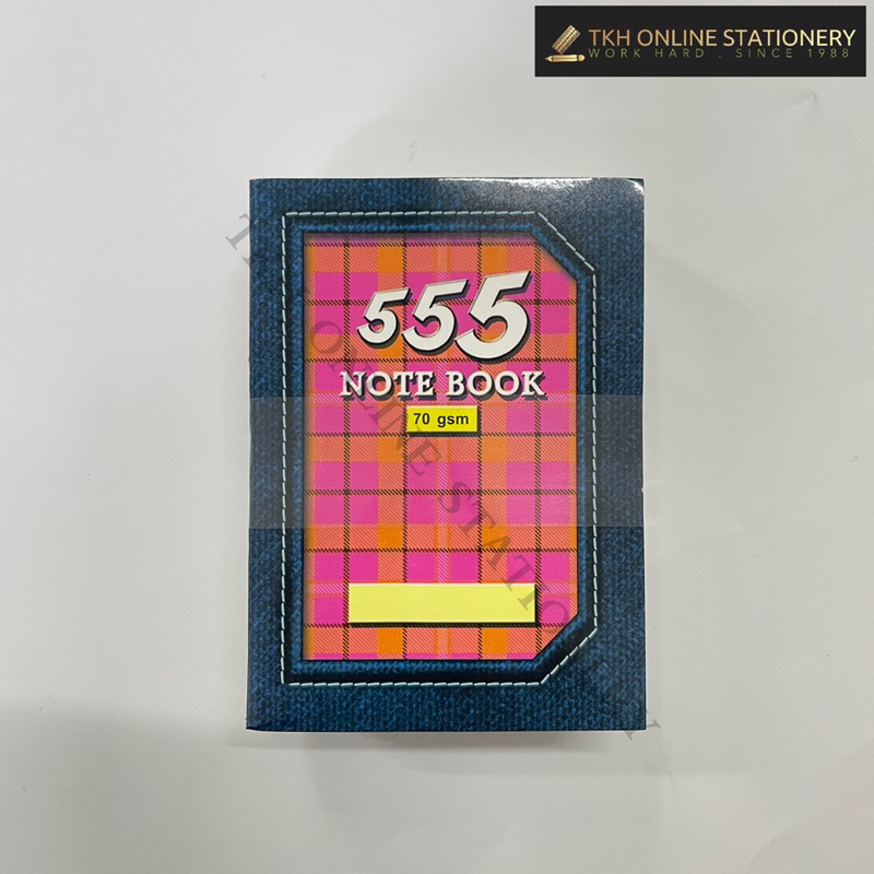 555 Note book (60 page include book cover) 1pack 12’s | Shopee Singapore