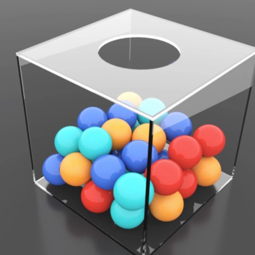 Clear Acrylic lucky draw box / Donation box | Shopee Singapore