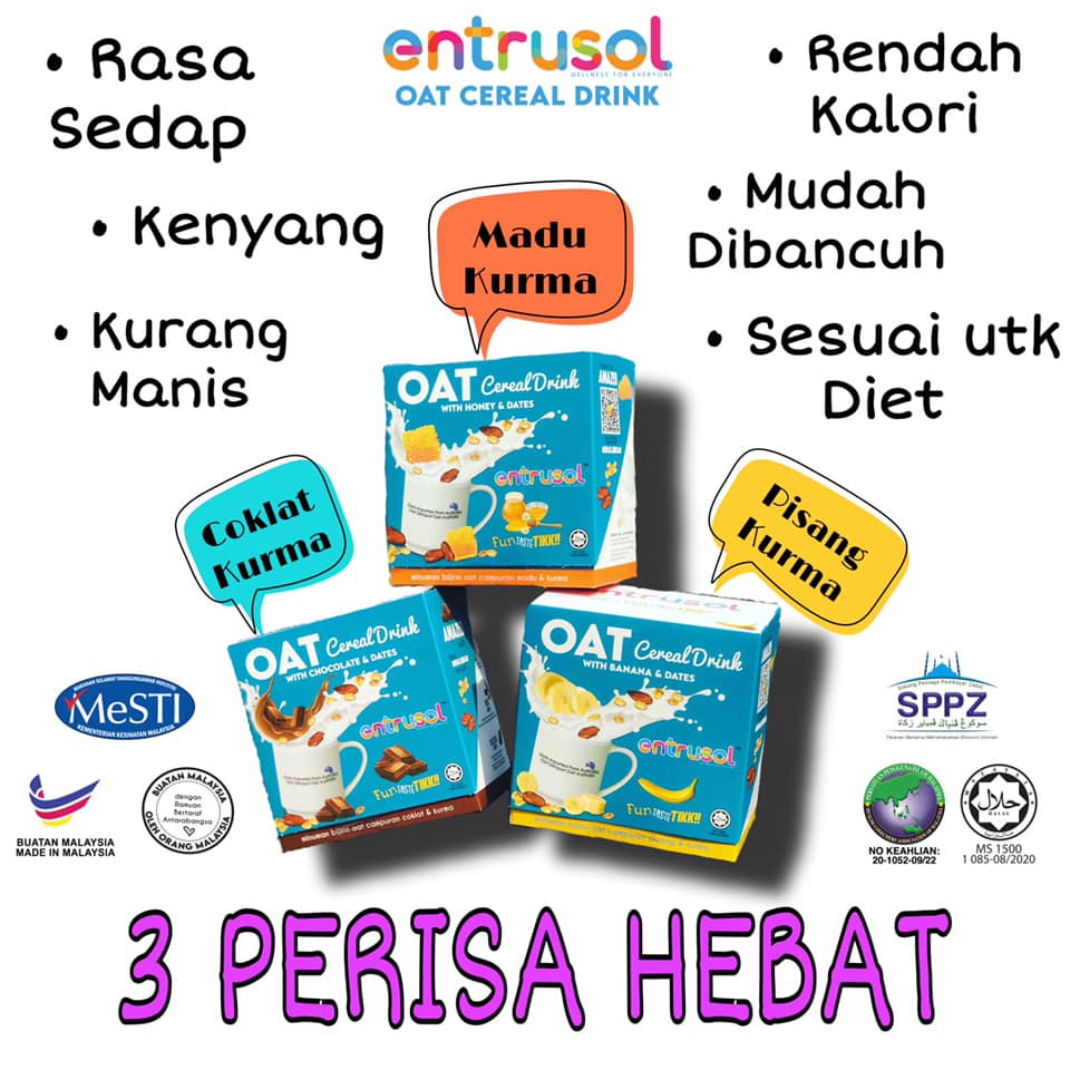 Entrusol, Entrusol Oat, Entrusol Oat Creal Oat Drink, Entrusol Granola ...