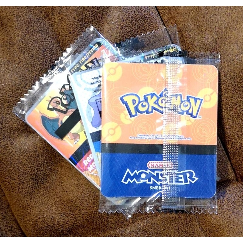 Mamee Monster Pokemon Sticker (Sealed) | Shopee Singapore