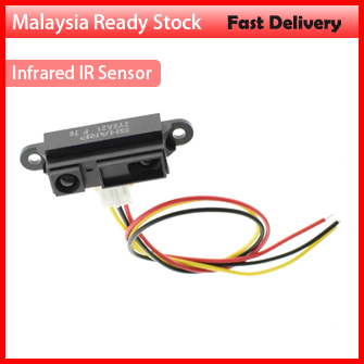 Sharp GP2Y0A21YK0F Analog Range Arduino Infrared IR Sensor 10-80cm 2Y0A21 | Shopee Singapore