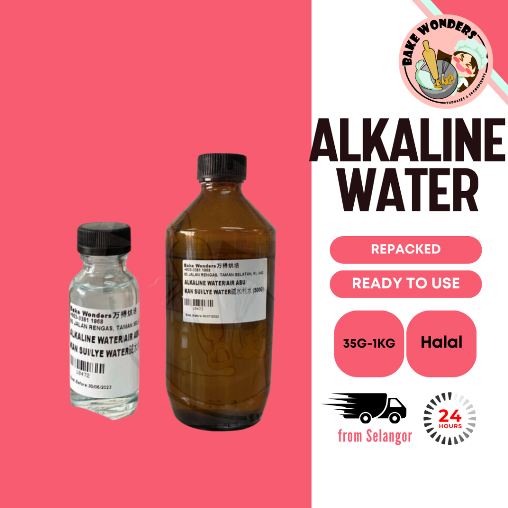 Alkaline Water/ Air Beralkali/ 枧水/ 碱水/ Food Grade Alkaline Water ...