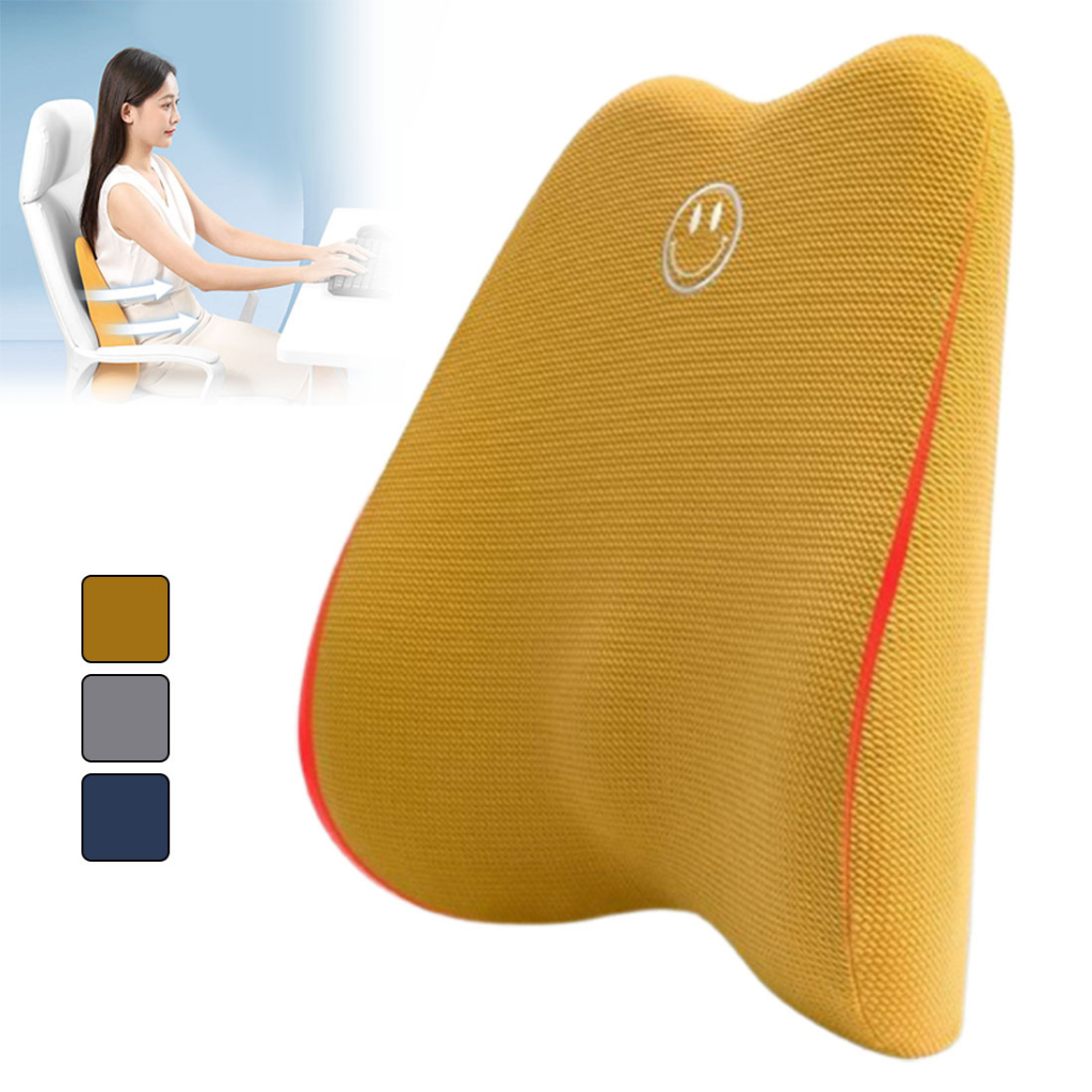 Lumbar Support Pillow for Office Chair Car Lumbar Pillow Back Pain ...