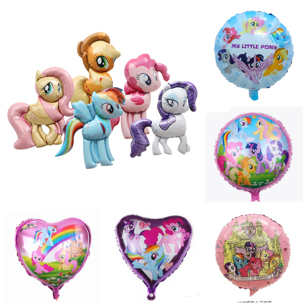 My Little Pony Cartoon Themed Foil Balloon Horse Party Supplier QQ ...