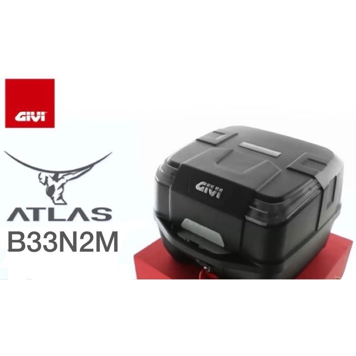 Merdeka Givi Box B33NM B33N2M Atlas 32L Kotak Givi New Design 2022 ...