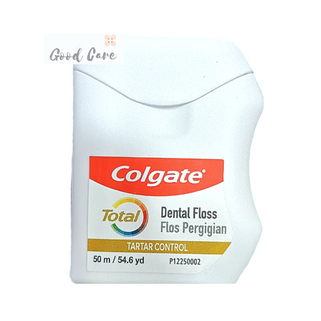Colgate Dental Floss with Tartar Control (50m) - EXP 2024 | Shopee ...