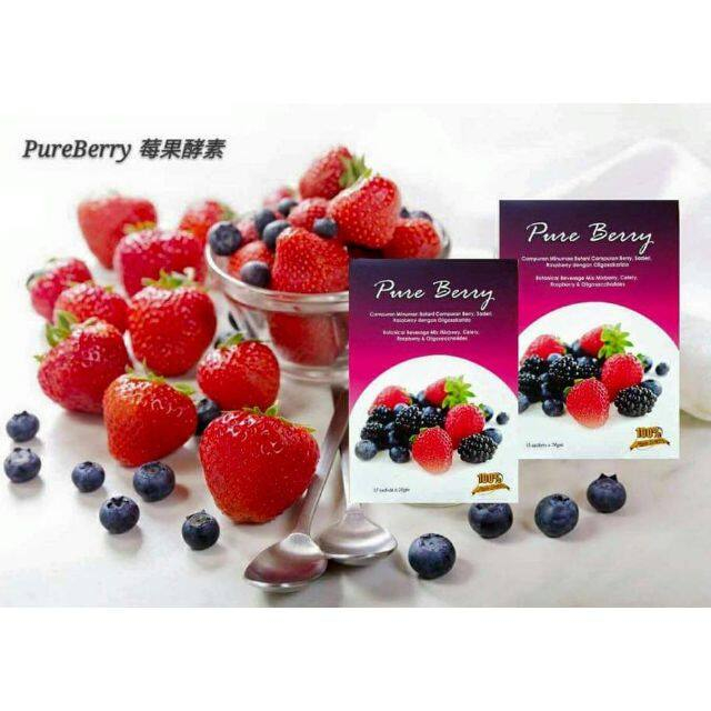 Pure Berry Enzyme x 15 Sachets | Shopee Singapore