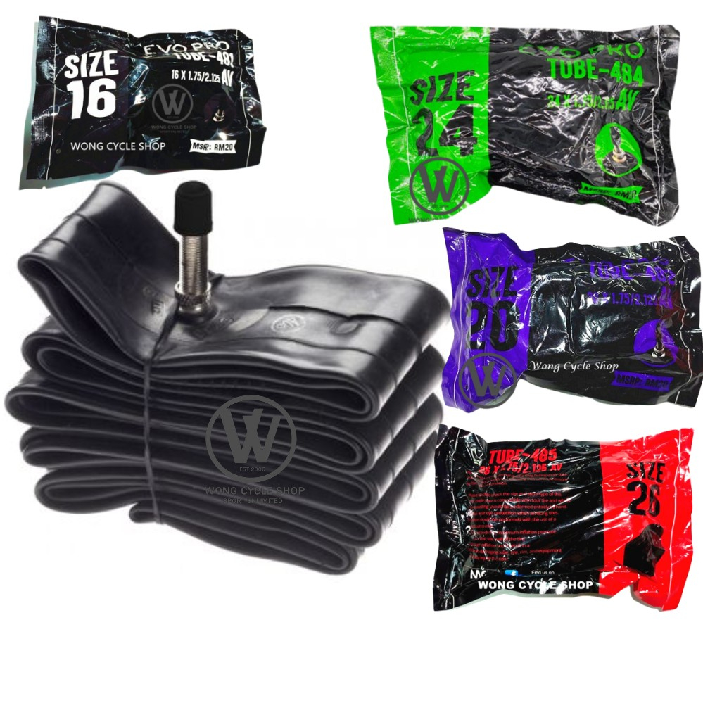 Premium Tube dalam Basikal 12'' 14'' 16'' 18" 20'' 22" 24'' 26 ...