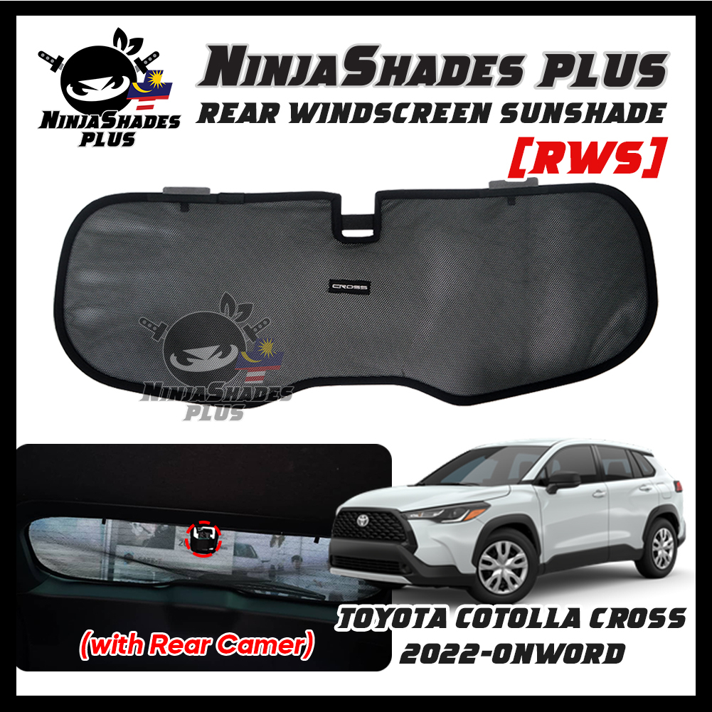NinjaShades PLUS TOYOTA Corolla Cross 2022-2023 [RWS] REAR Windscreen ...