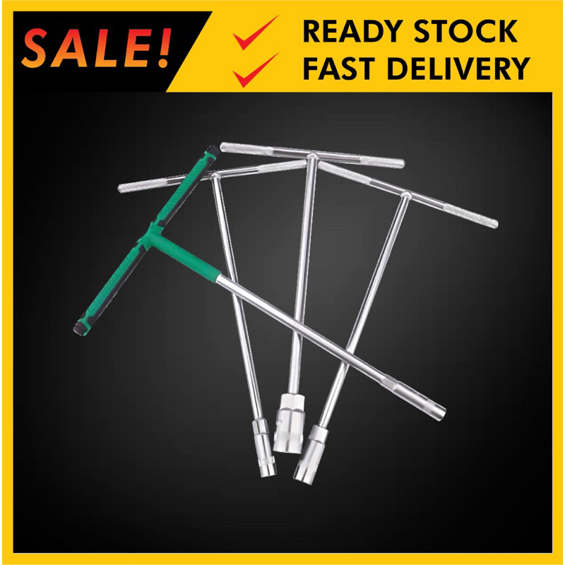 Tuosen Tools Heavy Duty T-Handle Socket Wrench Spanner Nut Socket 6MM ...