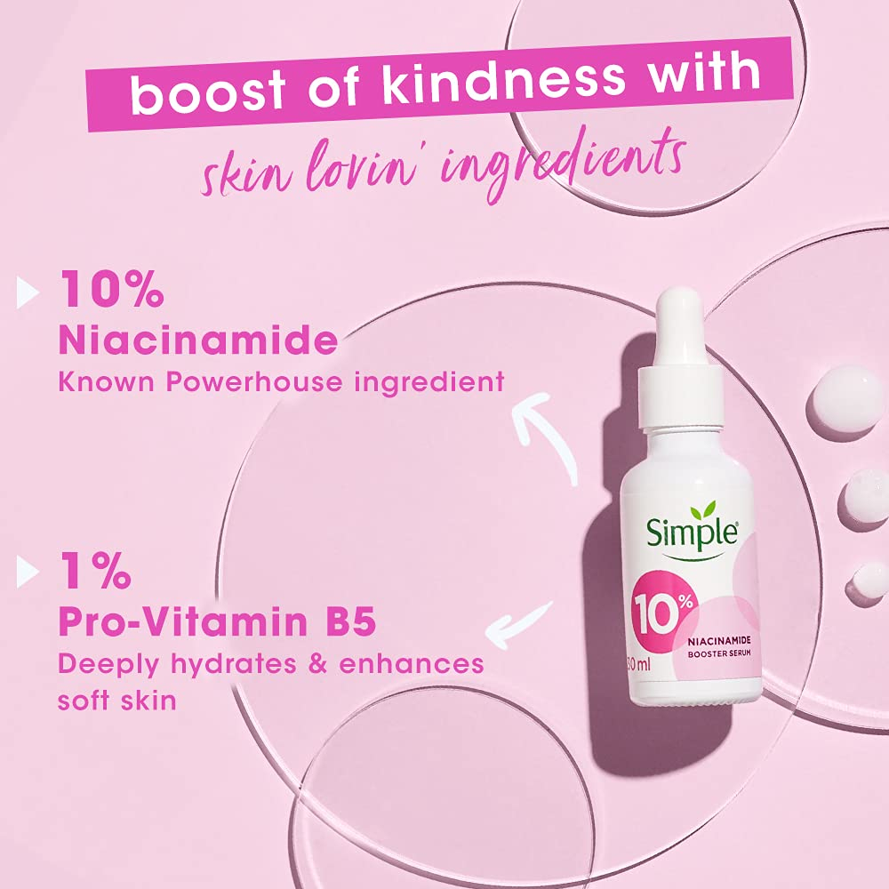 Simple Vit B3 Niacinamide Booster Serum ( 30ml ) | Shopee Singapore