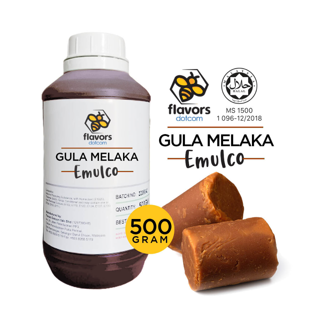 [HALAL] Flavors Dotcom - Gula Melaka Emulco (500g) | Shopee Singapore