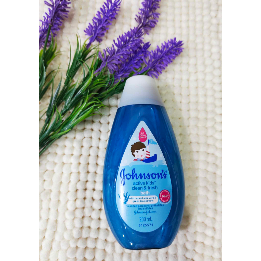 Johnson's Baby Active Kids Clean & Fresh Bath (200ml) | Shopee Singapore