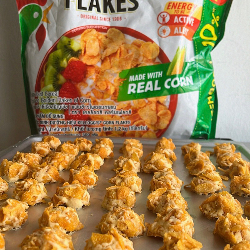[FRESHLY BAKED DAILY] cornflakes Crunchball | Shopee Singapore